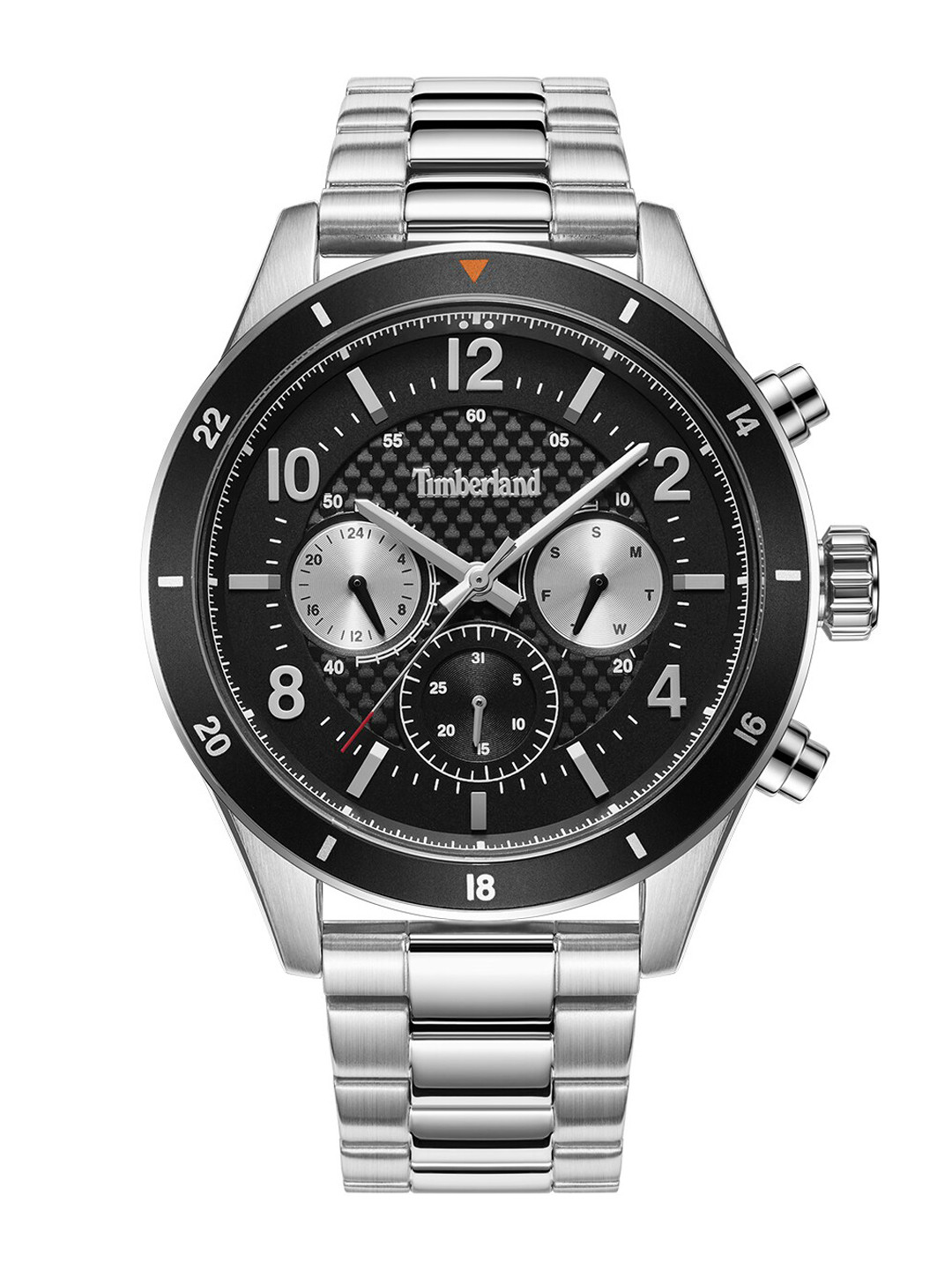 Buy Timberland Men Grey Dial & Silver Toned Bracelet Style Strap ...