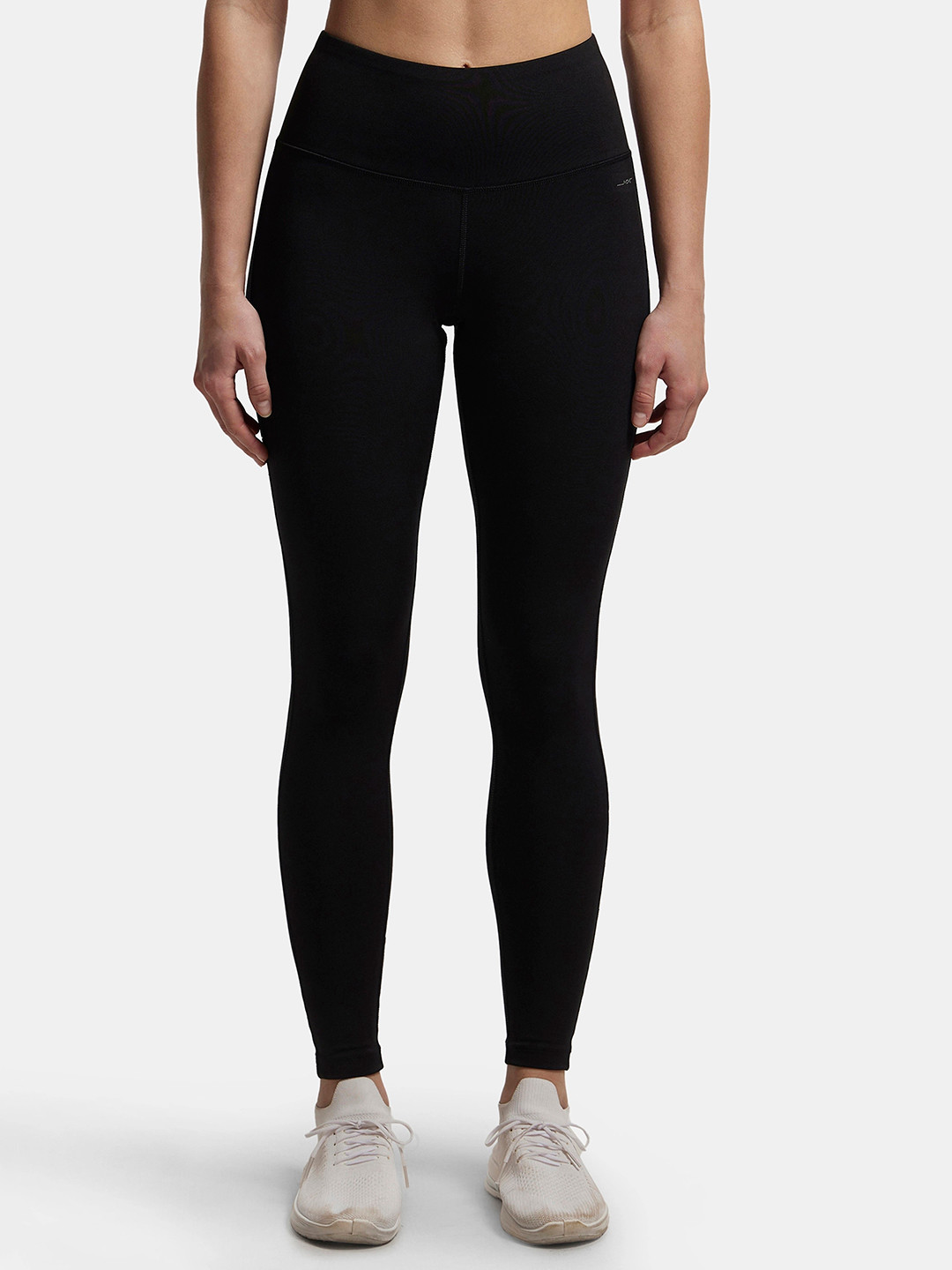 Buy Jockey Microfiber Performance 7/8th Leggings With Broad Waistband ...