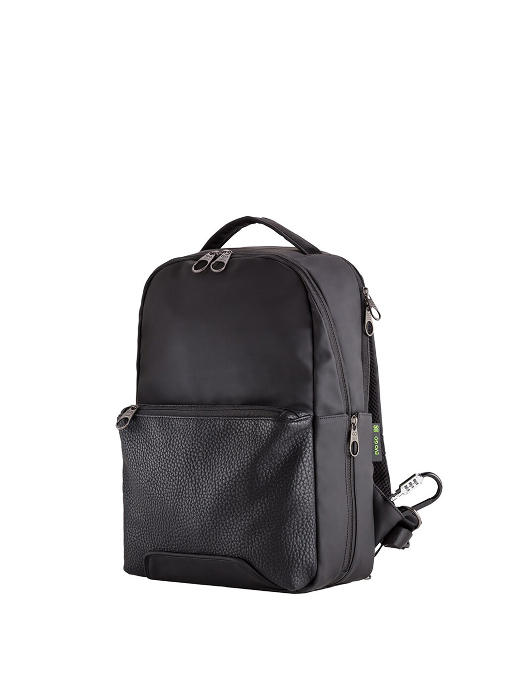 Buy CARPISA Men Black Solid Medium Backpack - Backpacks for Men ...