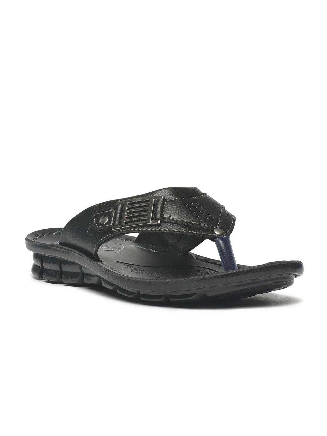 Buy Paragon Men Black Thong Flip Flops - Flip Flops for Men 20742058 ...