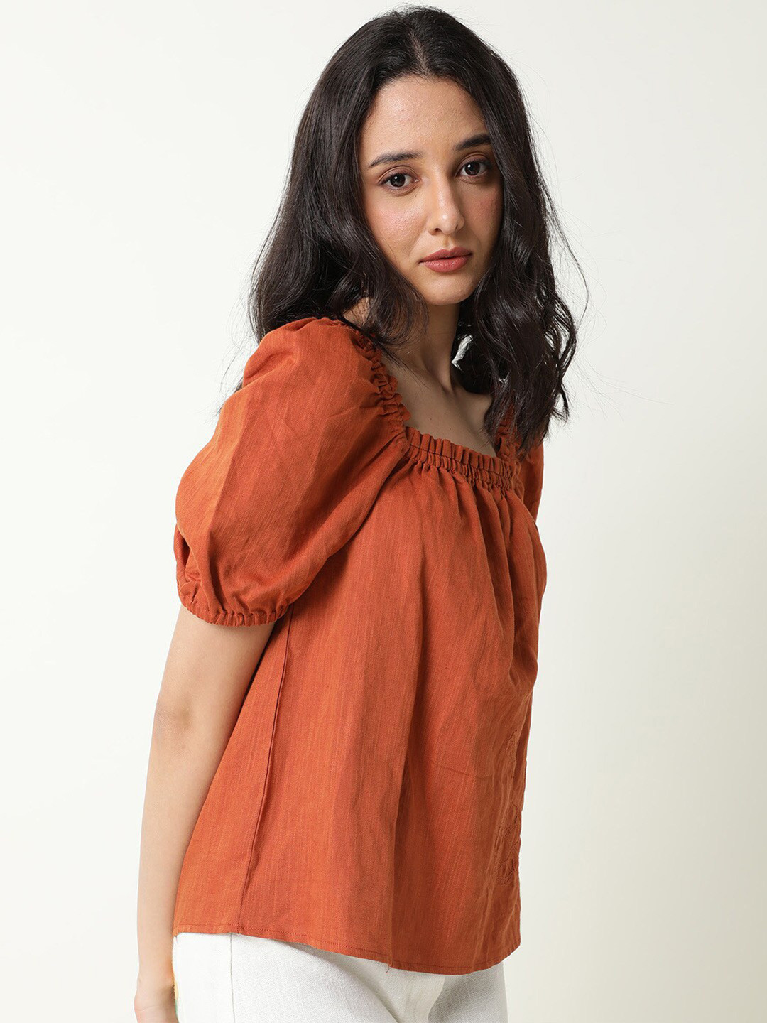 Buy RAREISM Rust Top - Tops for Women 20743444 | Myntra
