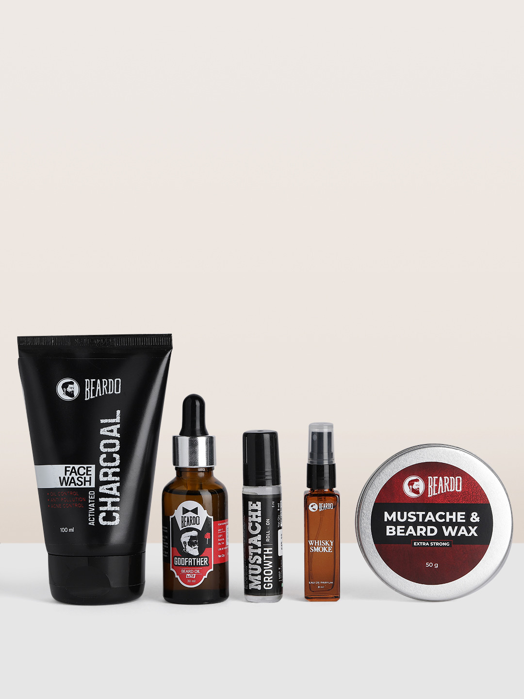 Buy BEARDO Set Of 5 Gift Box - Skin Care Gift Set for Men 20754042 | Myntra