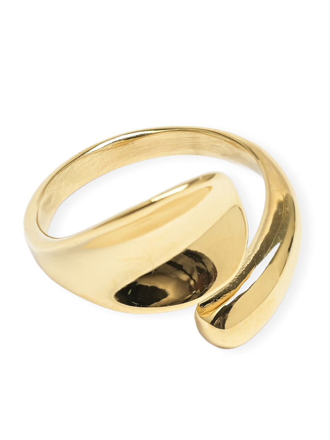 Buy PALMONAS 18K Gold Plated Finger Ring - Ring for Women 20758100 | Myntra