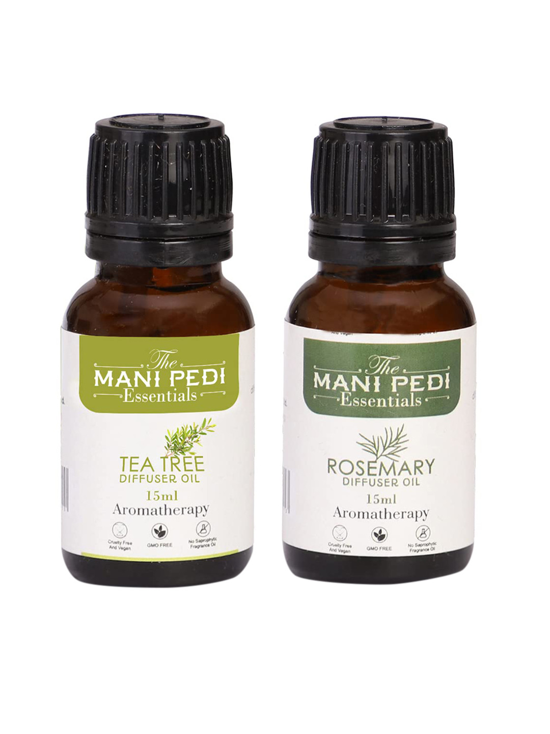 Buy The Mani Pedi Essentials Set Of 2 Tea Tree & Rosemary Diffuser Oil ...