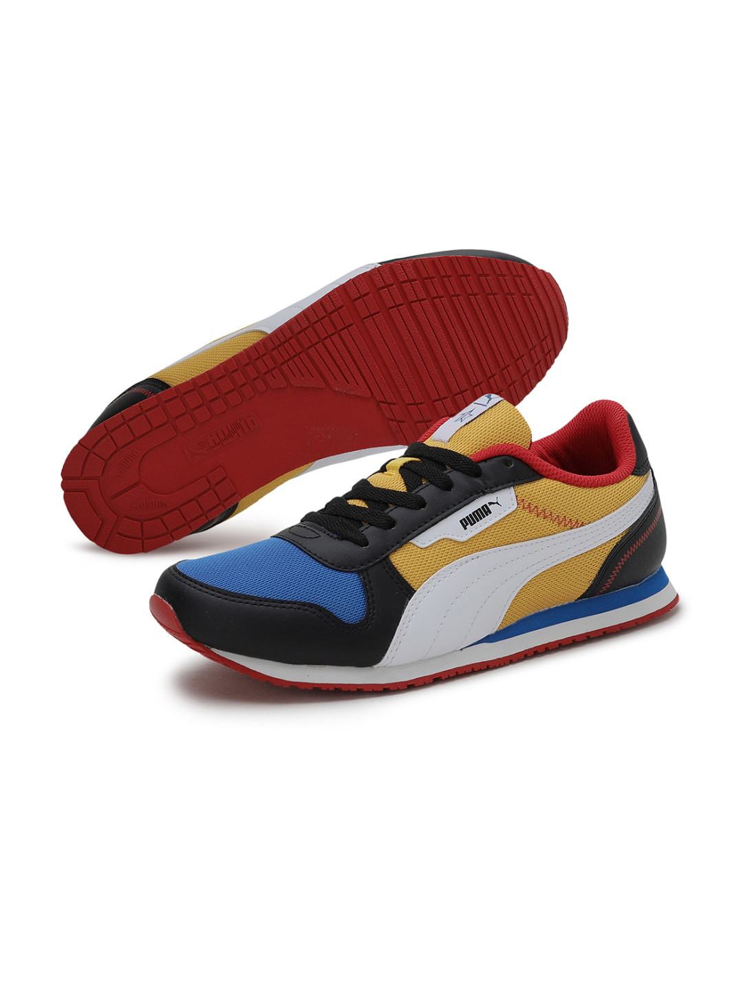 Buy Puma Kids Blue X 1Der Liam Sneakers - Casual Shoes for Unisex Kids ...