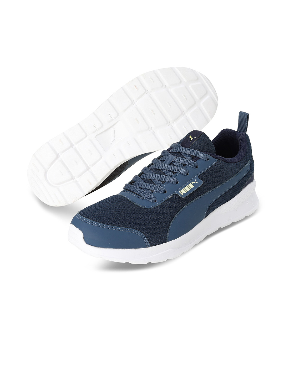 Buy Puma Men Blue Buck V2 Sneakers - Casual Shoes for Men 20763434 | Myntra