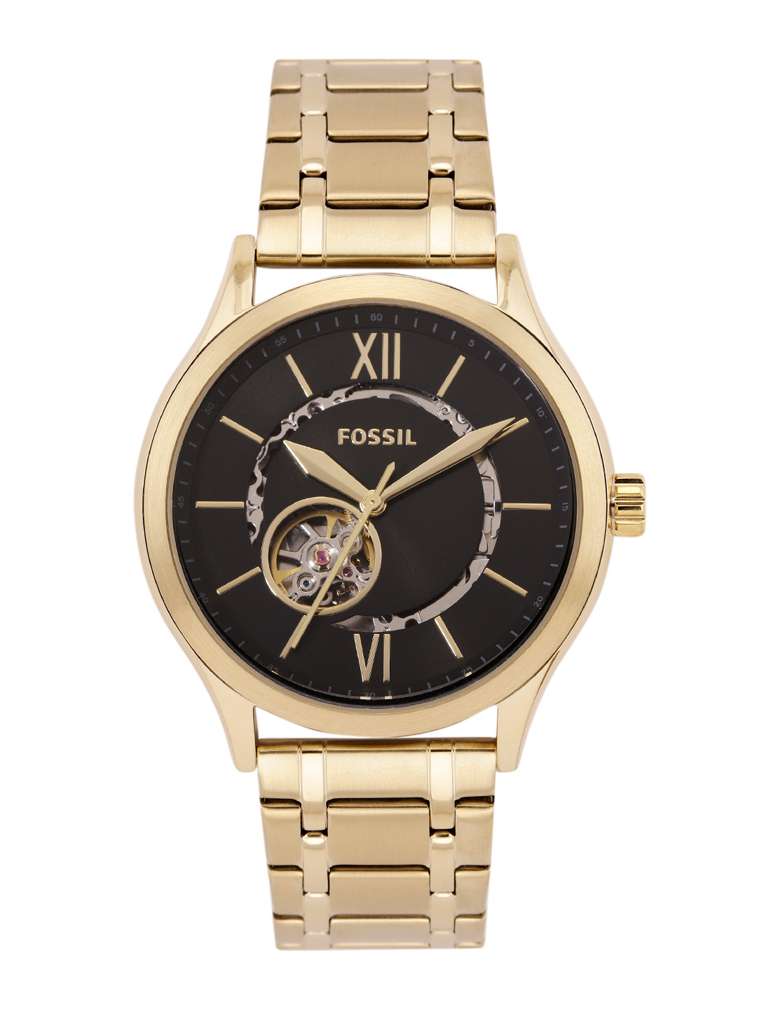 Buy Fossil Men Fenmore Automatic Motion Analogue Watch BQ2649 - Watches ...