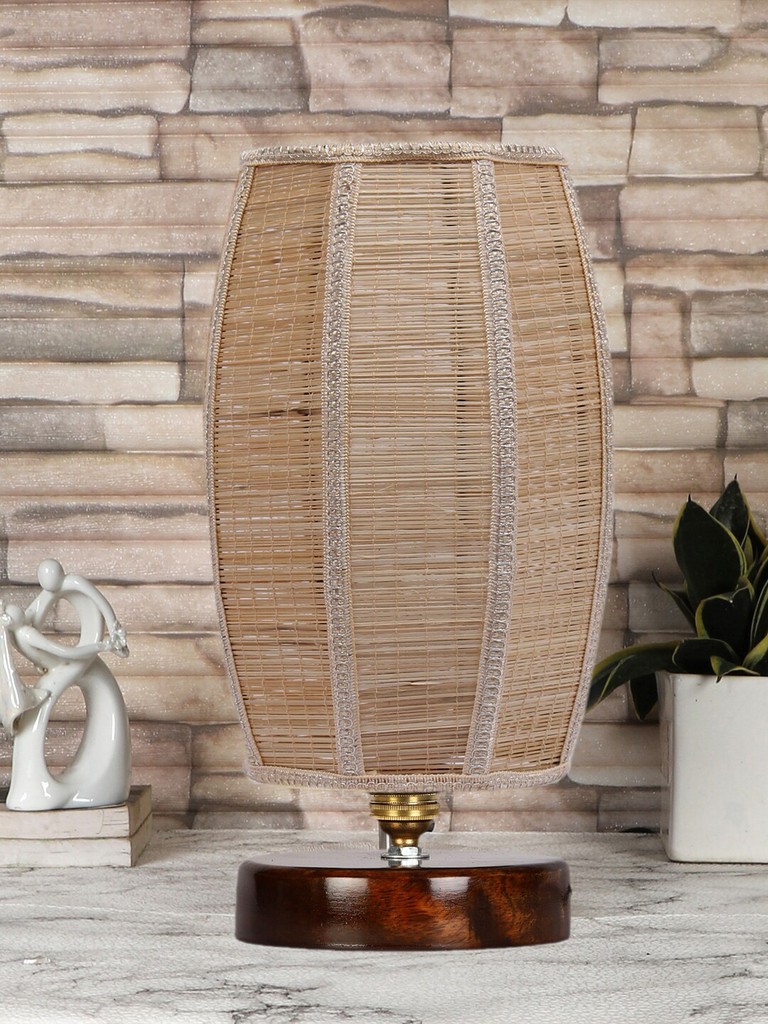 Buy Devansh Beige Solid Table Lamps - Table Lamps for Unisex 20786744 ...