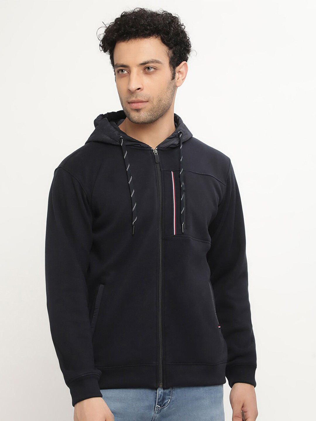 Buy Octave Hooded Fleece Sweatshirt - Sweatshirts for Men 20789068 | Myntra