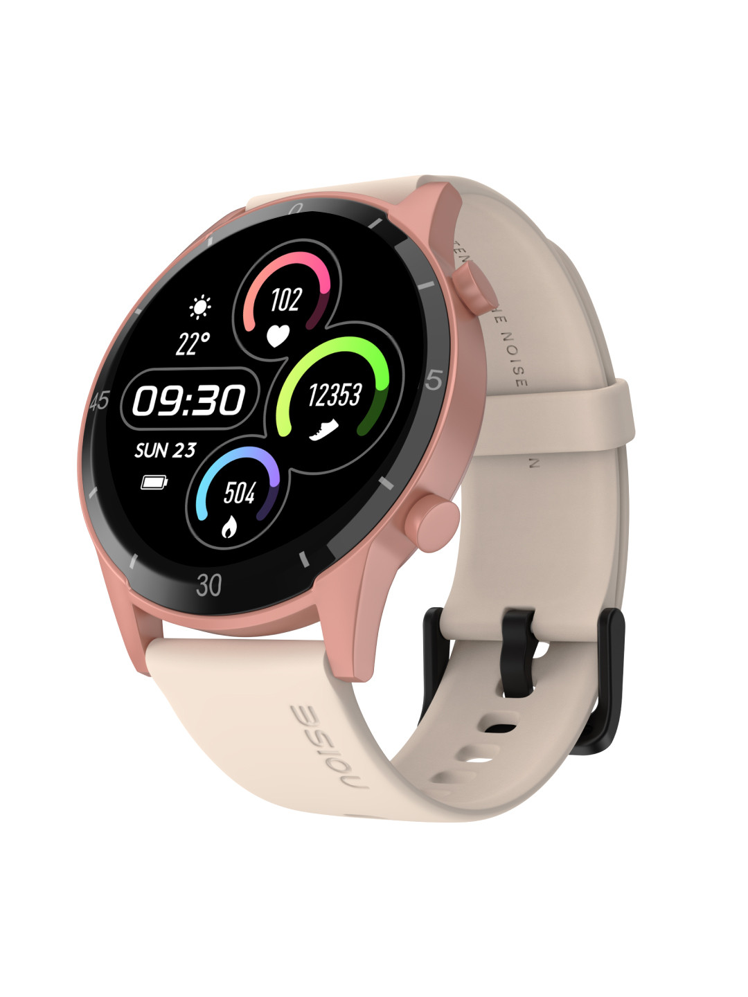 Buy NOISE Fit Pink Agile 2 Buzz Smartwatch - Smart Watches for Unisex ...