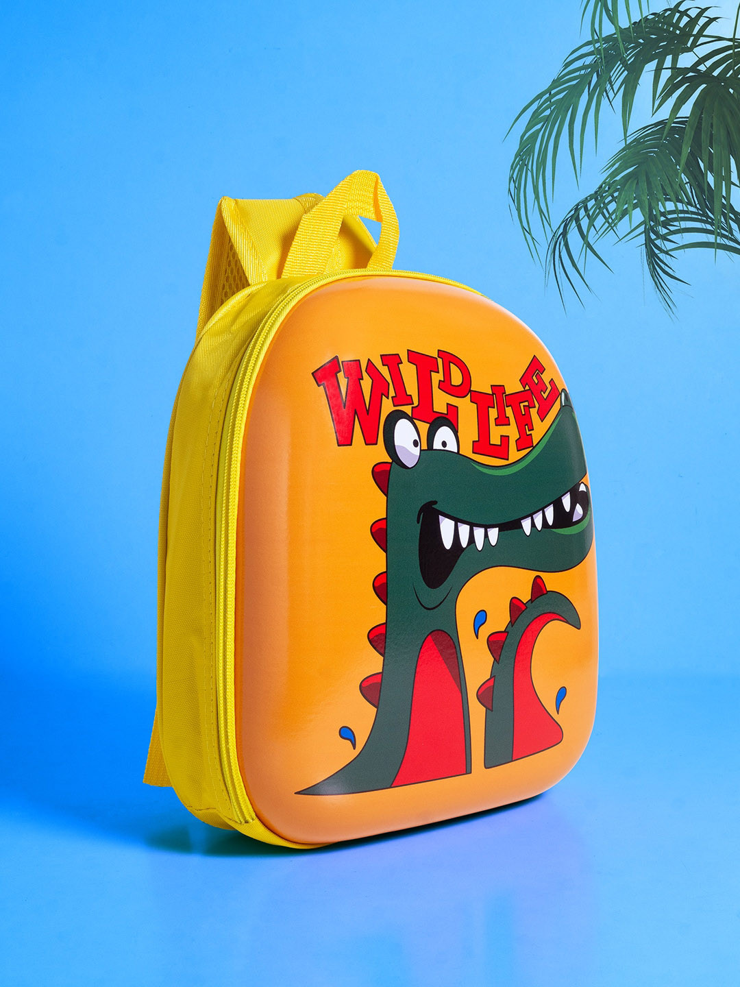 Buy Golden Peacock Girls Yellow Graphic Backpack - Backpacks for Girls ...