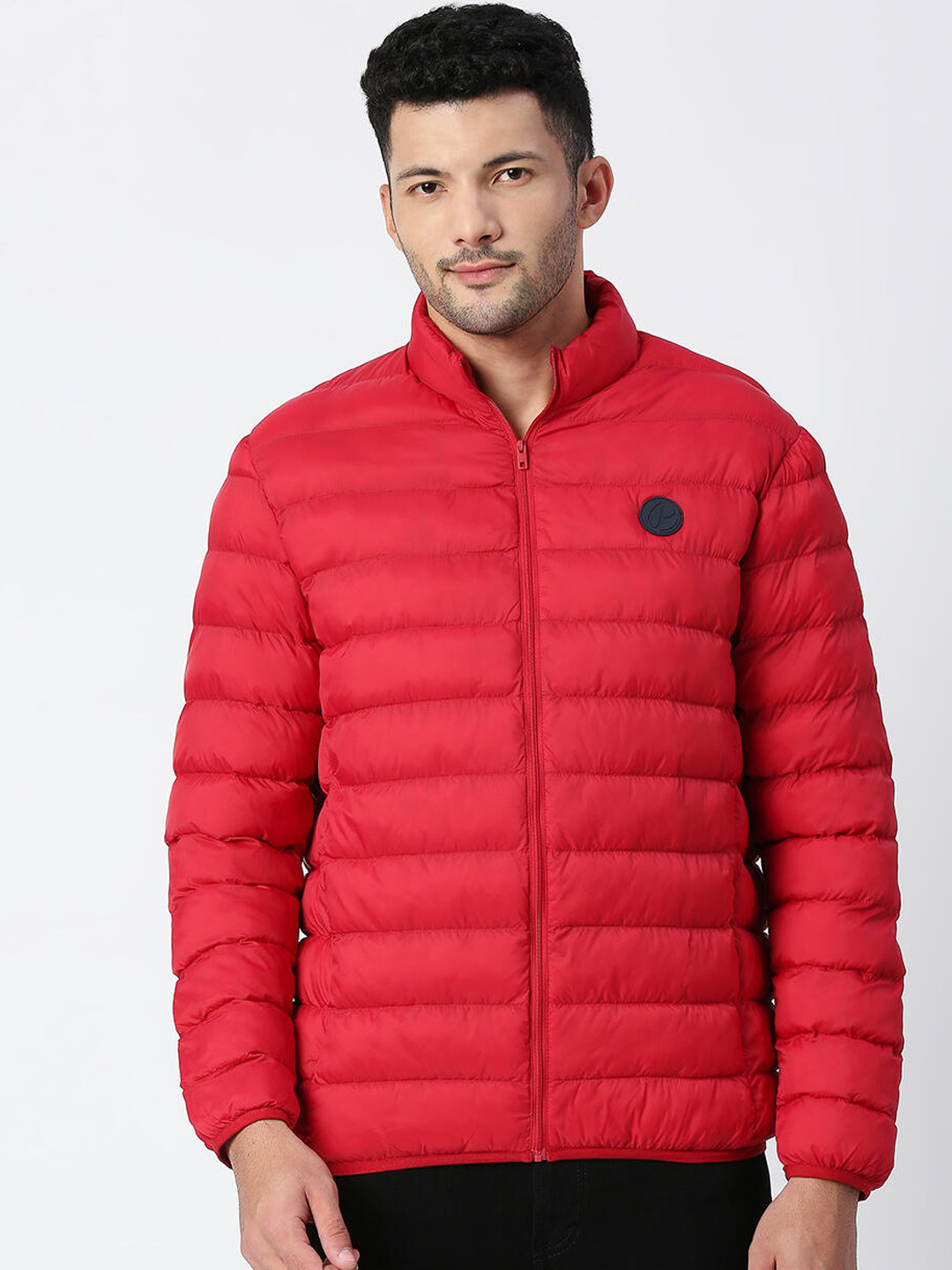 Buy Pepe Jeans Men Red Solid Padded Jacket - Jackets for Men 20813466 ...