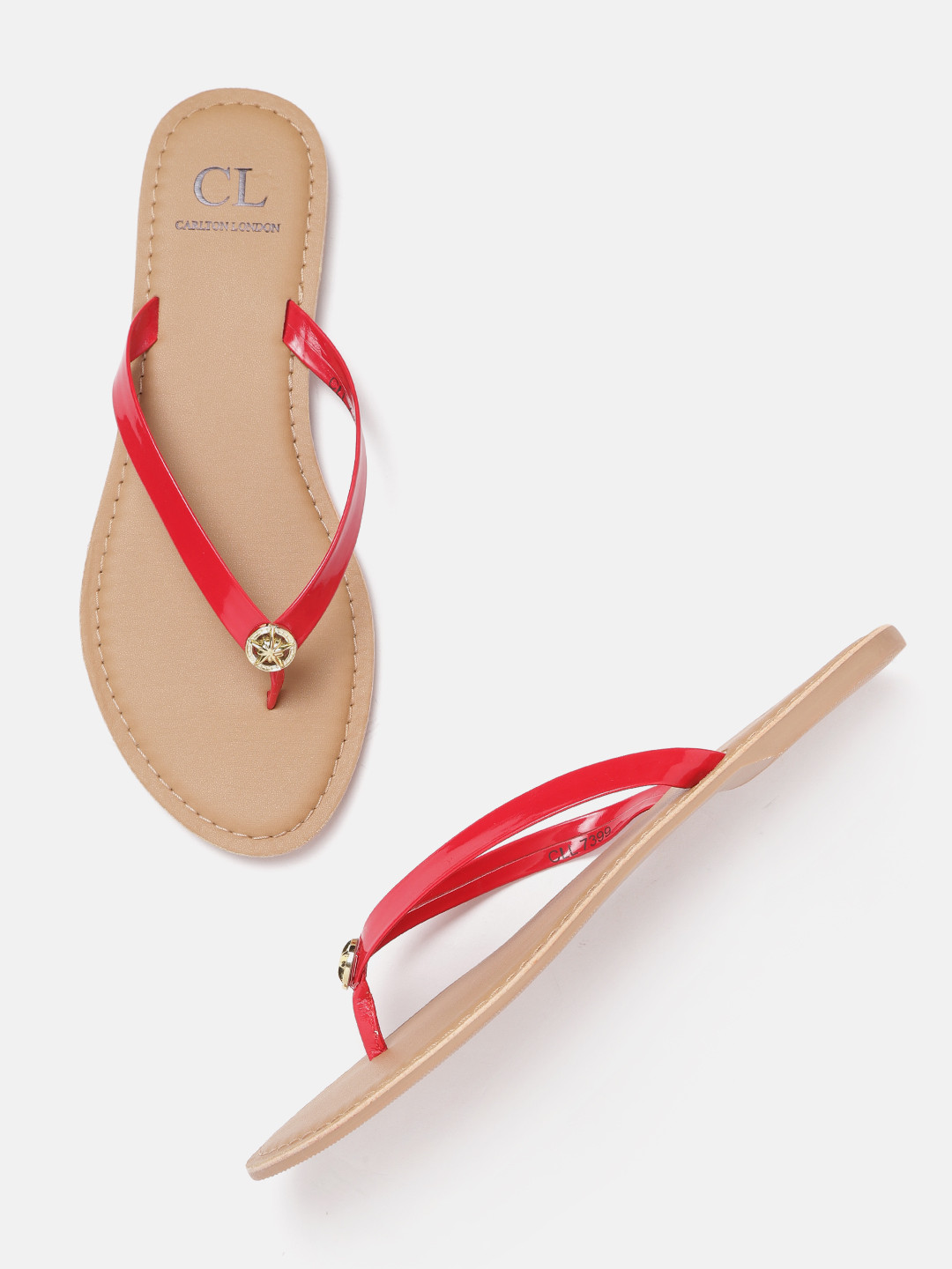 Buy Carlton London Women Open Toe Flats - Flats for Women 20816960 | Myntra