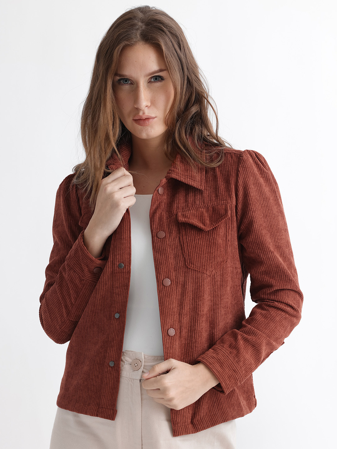 Buy RAREISM Women Rust Tailored Jacket - Jackets for Women 20817176 ...