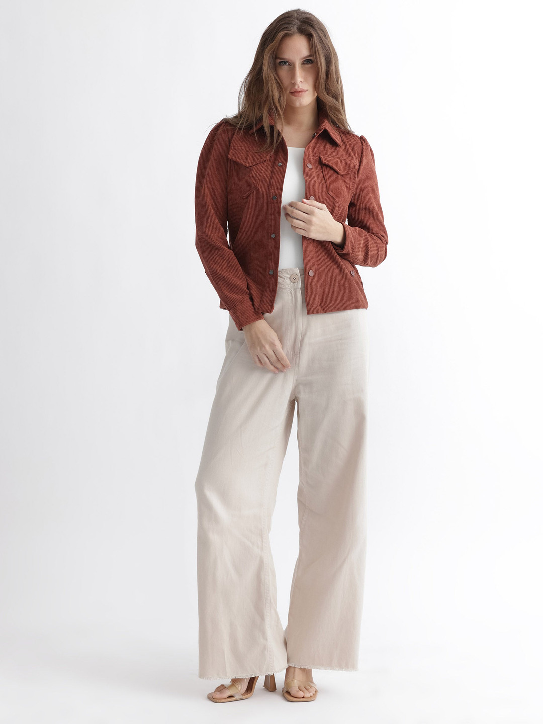 Buy RAREISM Women Rust Tailored Jacket - Jackets for Women 20817176 ...