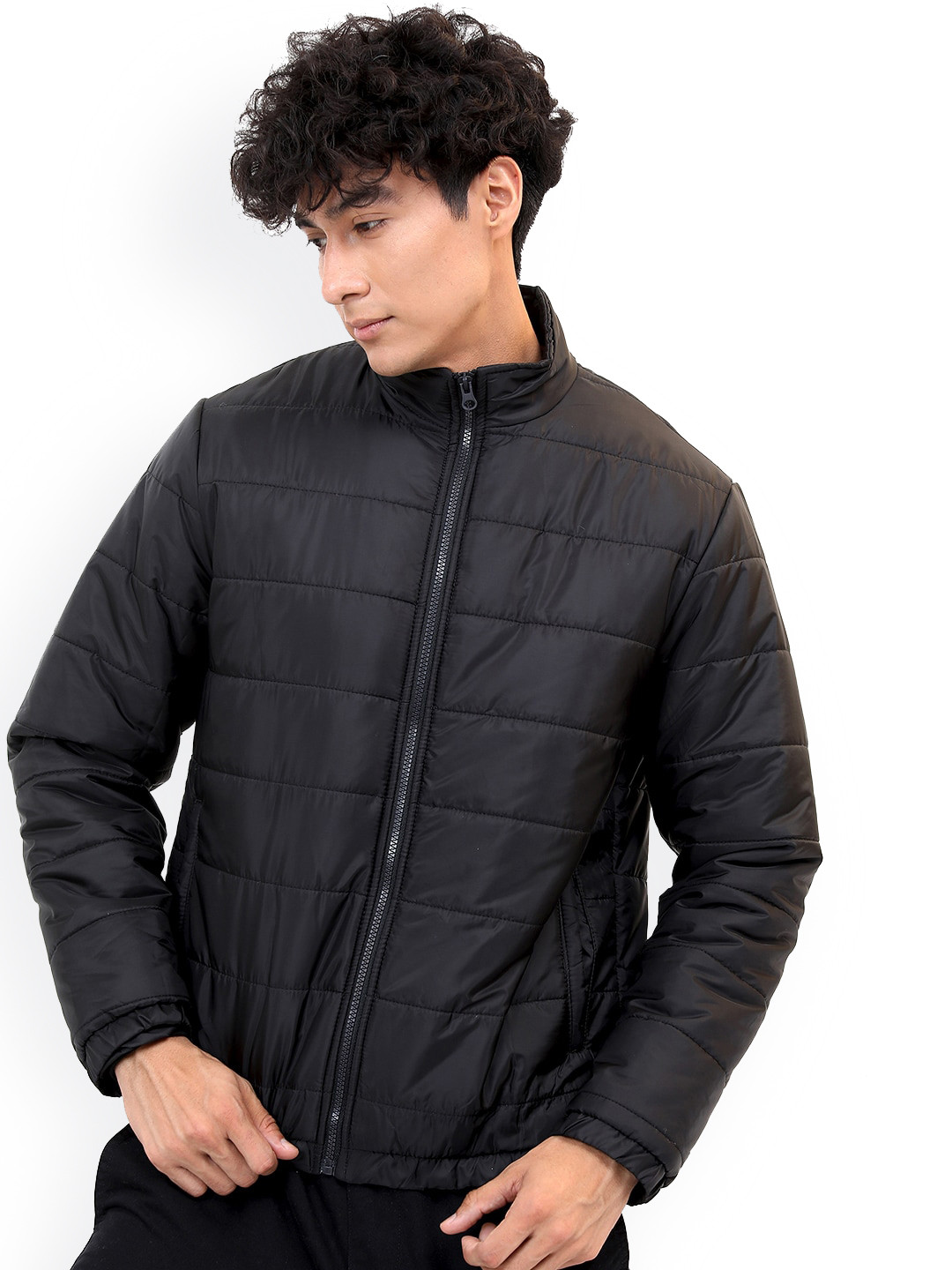 Buy KETCH Men Black Solid Puffer Jacket - Jackets for Men 20817646 | Myntra