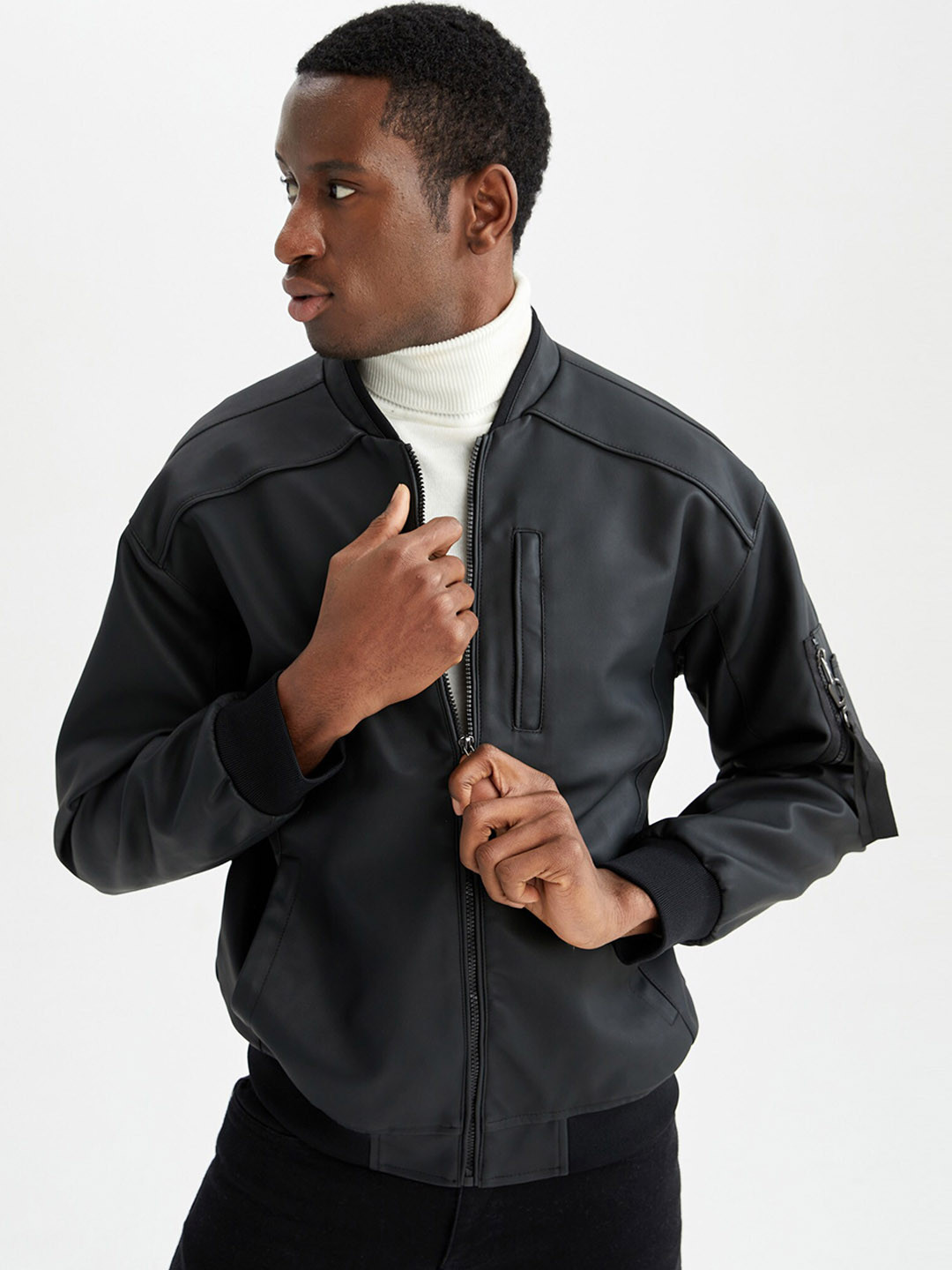 Buy DeFacto Men Solid Bomber Jacket - Jackets for Men 20819770 | Myntra