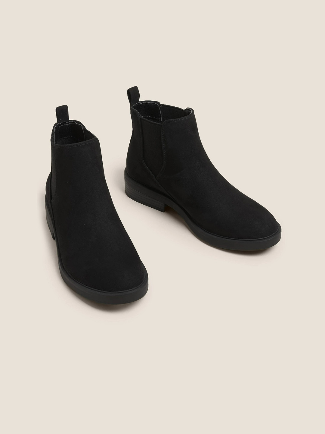 Buy Marks & Spencer Women Black Solis Chelsea Boots - Boots for Women ...