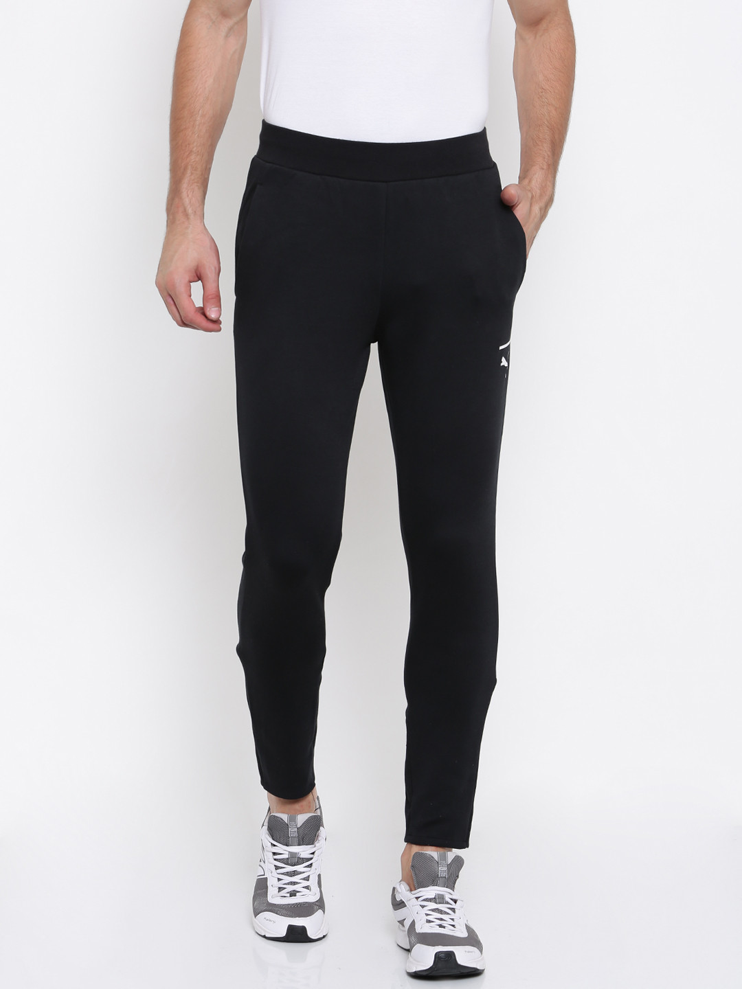 Buy Puma Black Evo Core Track Pants - Track Pants for Men 2082672 | Myntra
