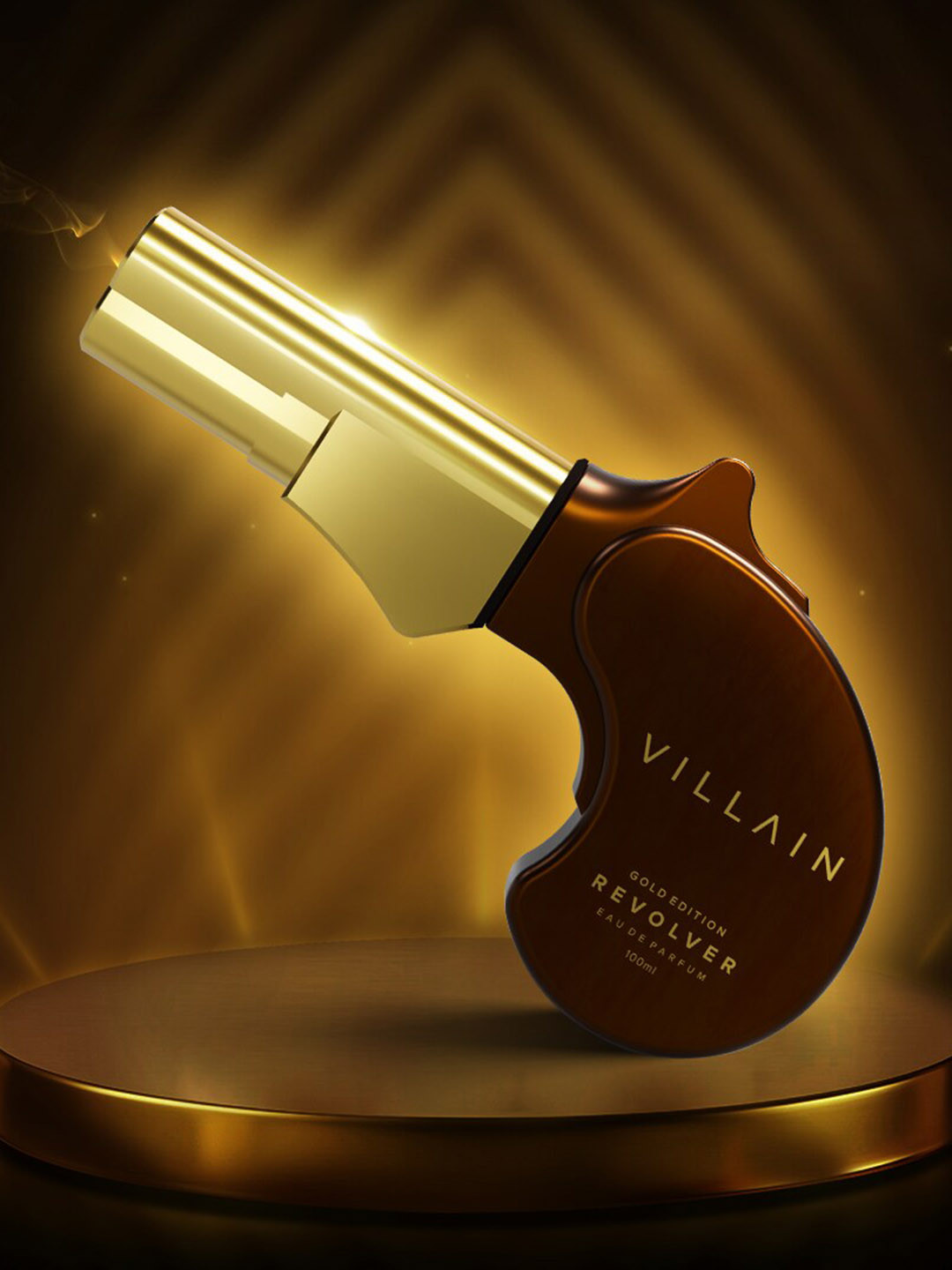 Buy VILLAIN Gold Edition Men Revolver Eau De Parfum 100ml - Perfume for ...
