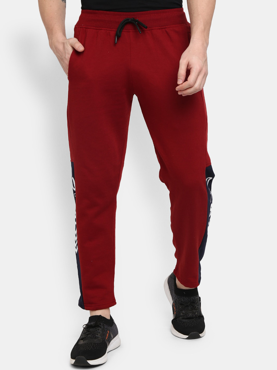 Buy V Mart Men Red Joggers - Track Pants for Men 20872474 | Myntra