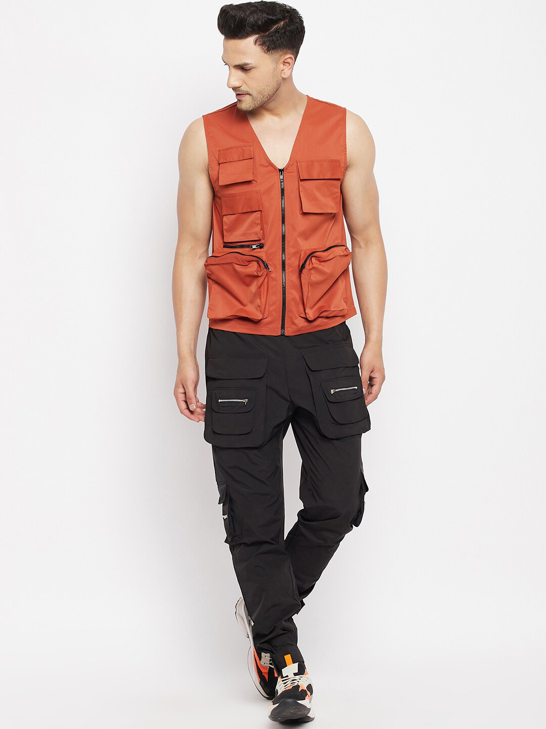 Buy FUGAZEE Men Rust Lightweight Tailored Jacket - Jackets for Men ...