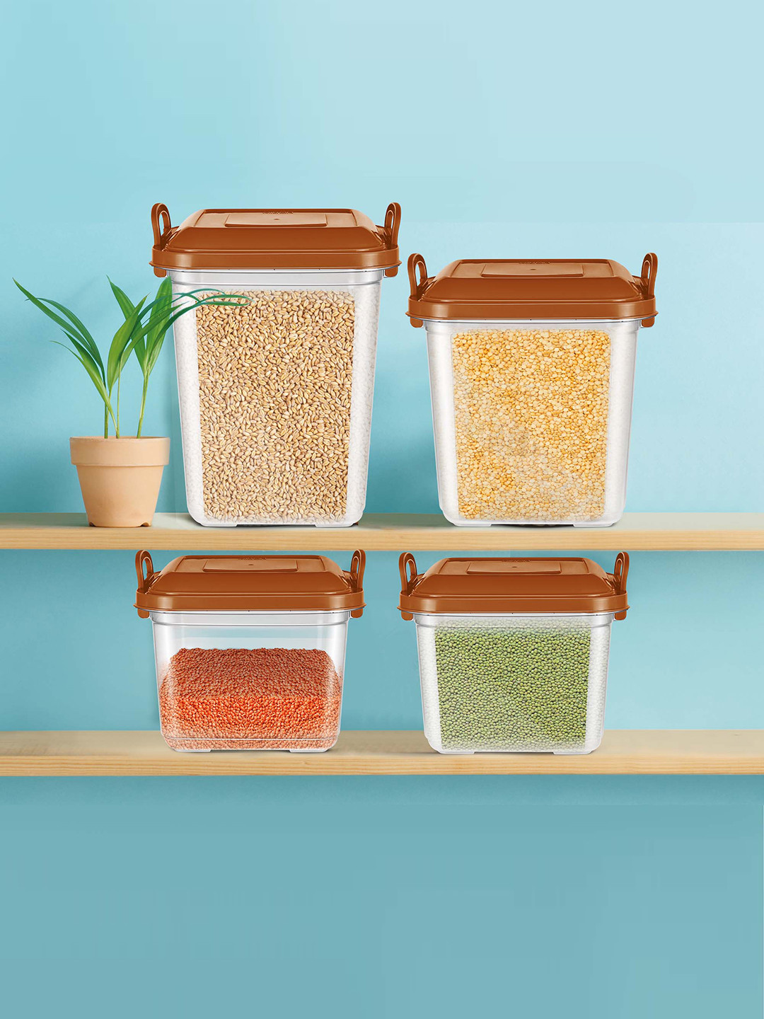 Buy Milton Brown Silo 20 Plastic Storage Container 18 L - Container for ...