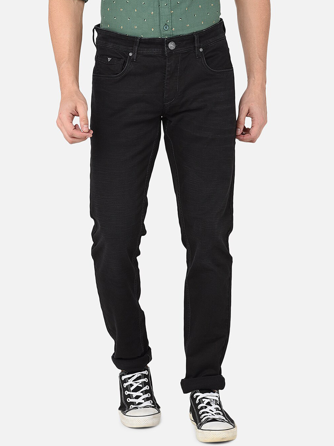 Buy Oxemberg Men Black Lean Slim Fit Jeans - Jeans for Men 20879612 ...