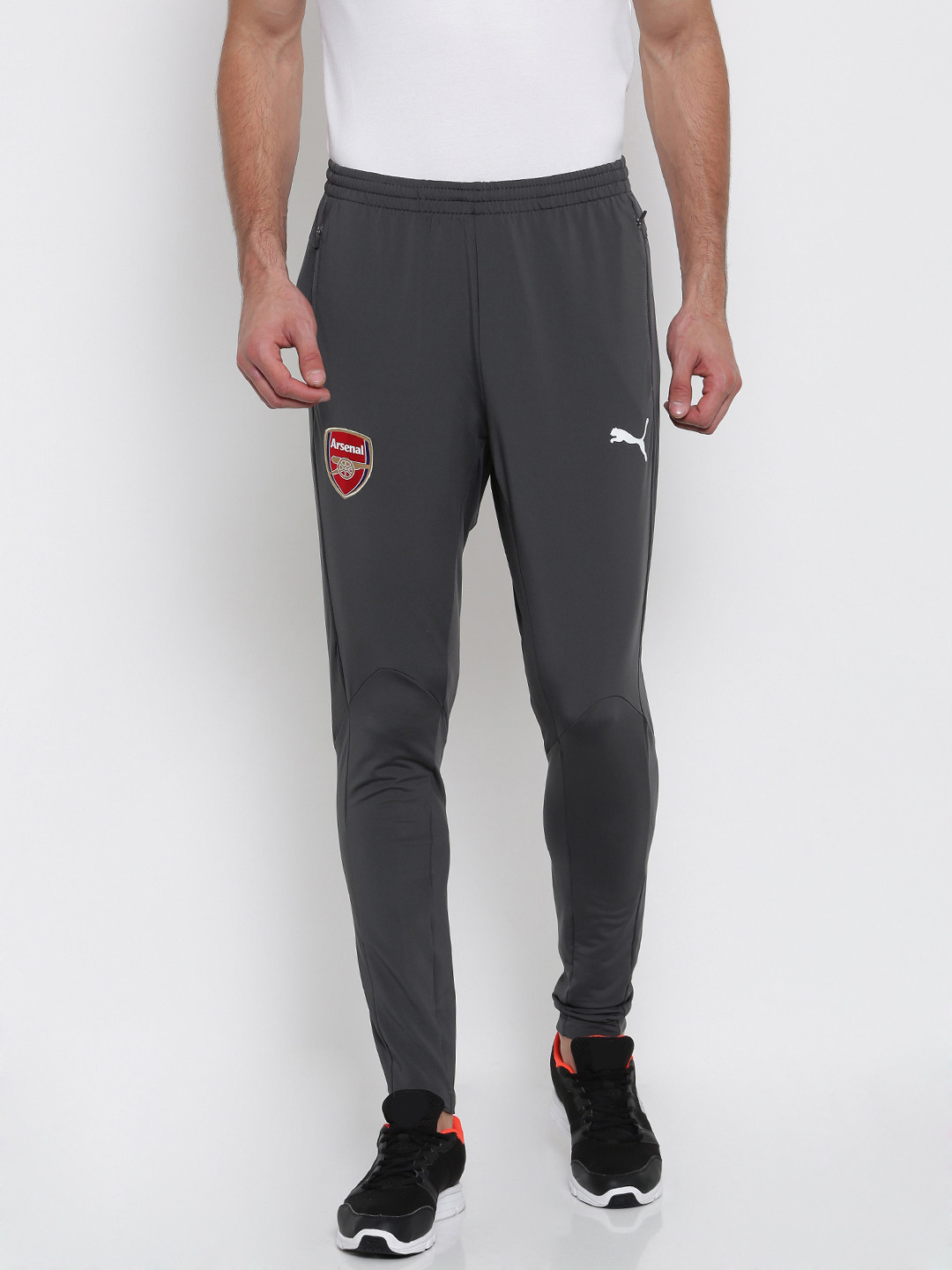 Buy Puma Men Black AFC Football Track Pants - Track Pants for Men ...