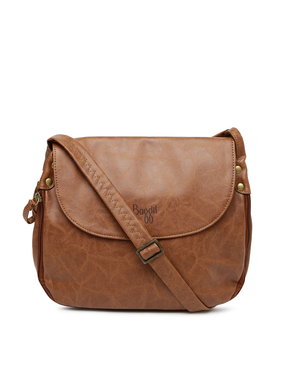 Buy Baggit Brown Solid Sling Bag - Handbags for Women 2088252 | Myntra