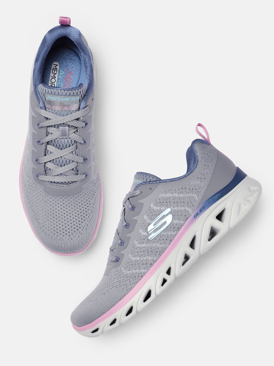 Buy Skechers Women Glide Step Sneakers - Casual Shoes for Women ...