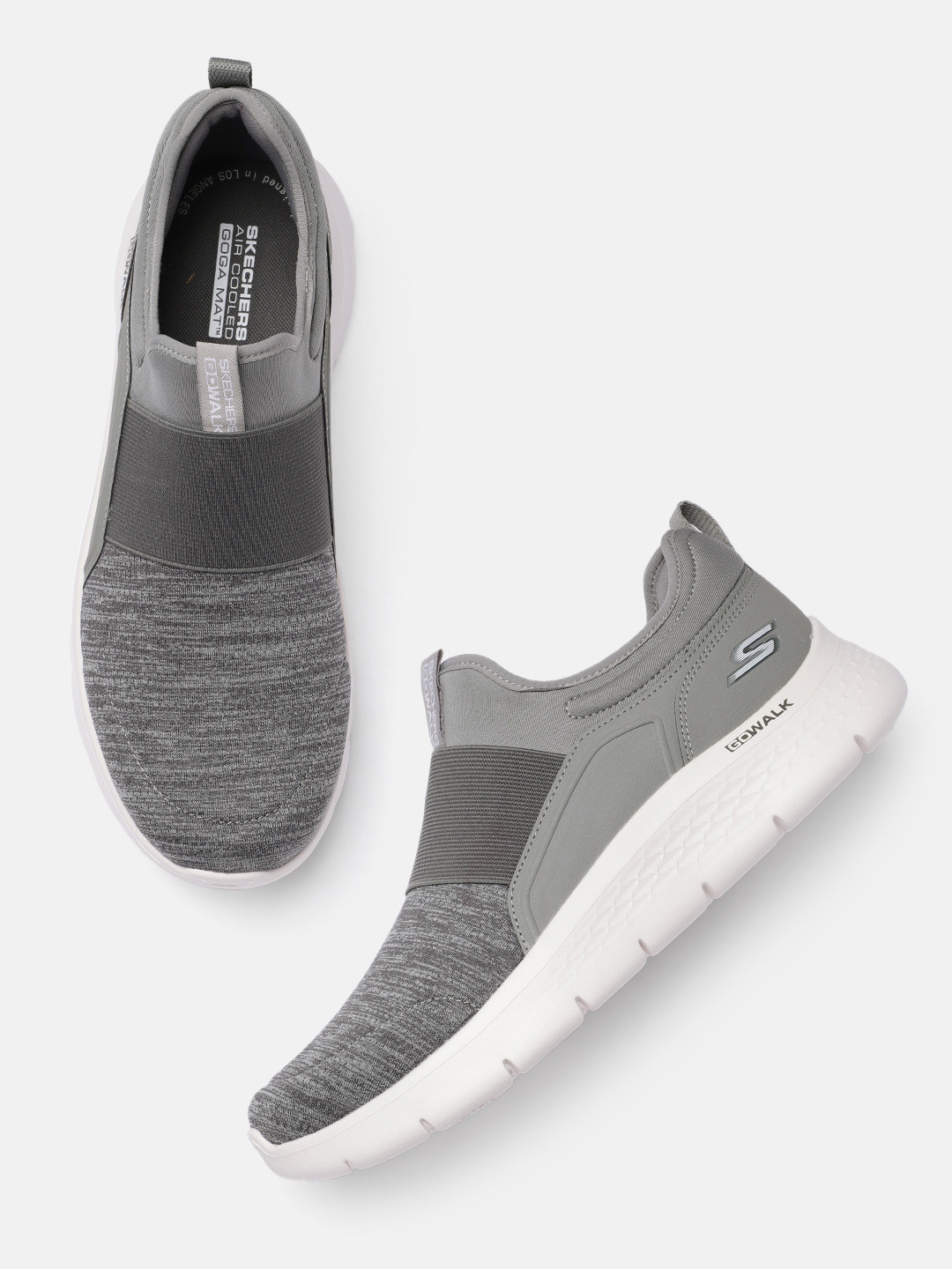 Buy Skechers Men Go Walk Flex Missi Walking Shoes - Sports Shoes for ...