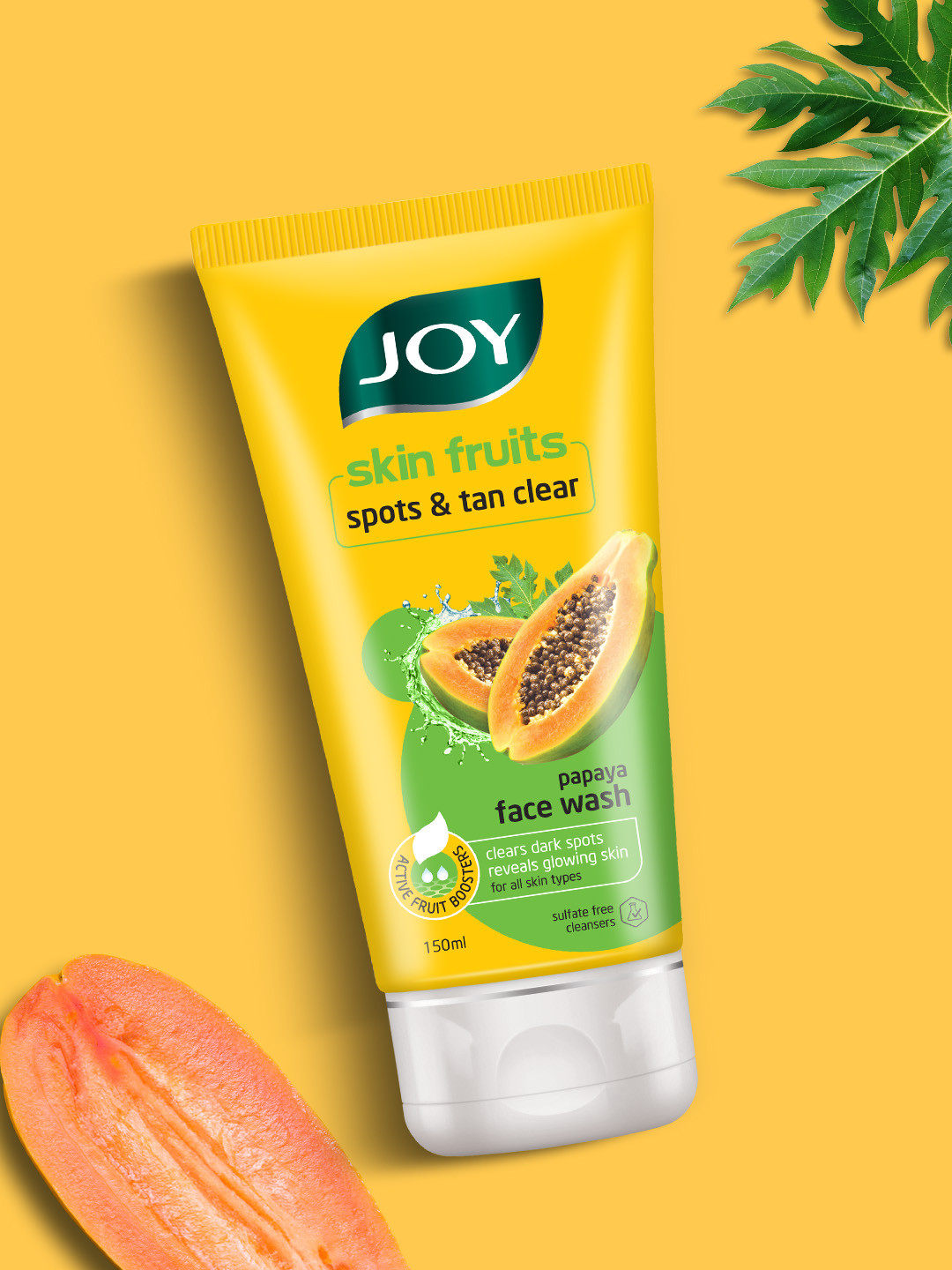 Buy JOY Papaya Spots & Tan Clear Face Wash For Bright & Glowing Skin ...