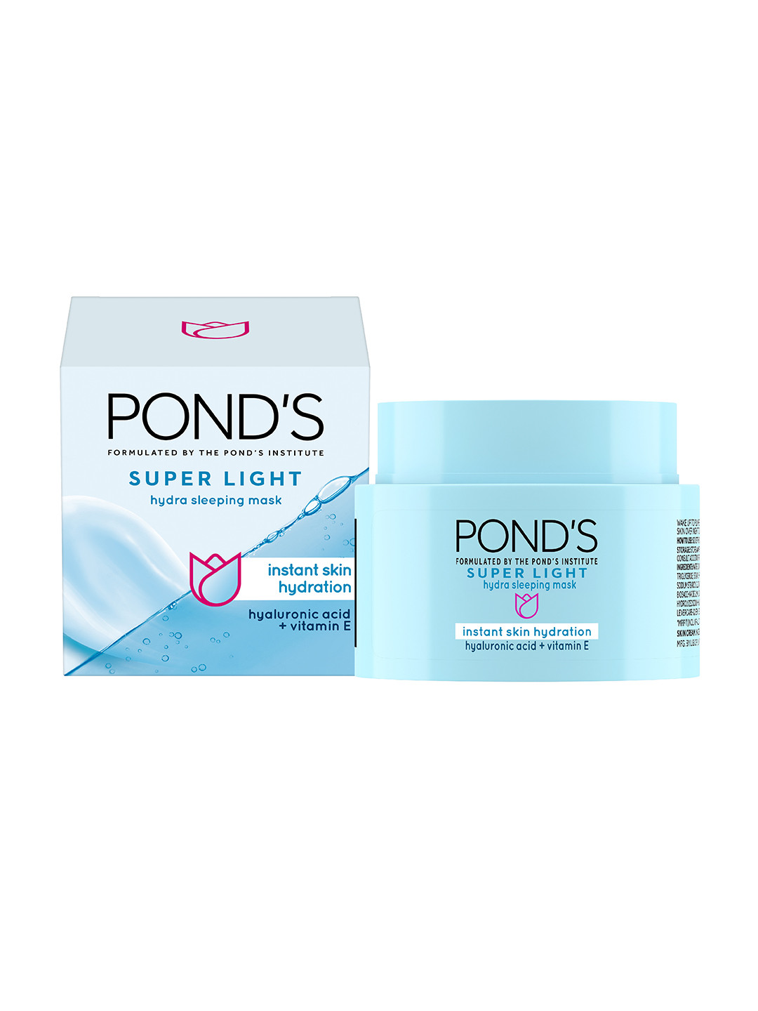 Buy Ponds Hydra Light Hyaluronic Acid Hydrating Night Gel 50g - Mask ...