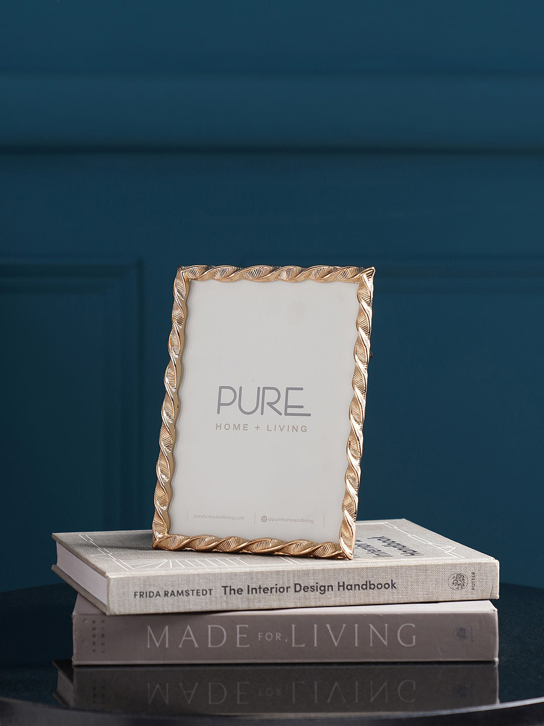 Buy Pure Home And Living Gold Toned Swivel Metal Photo Frame - Photo ...