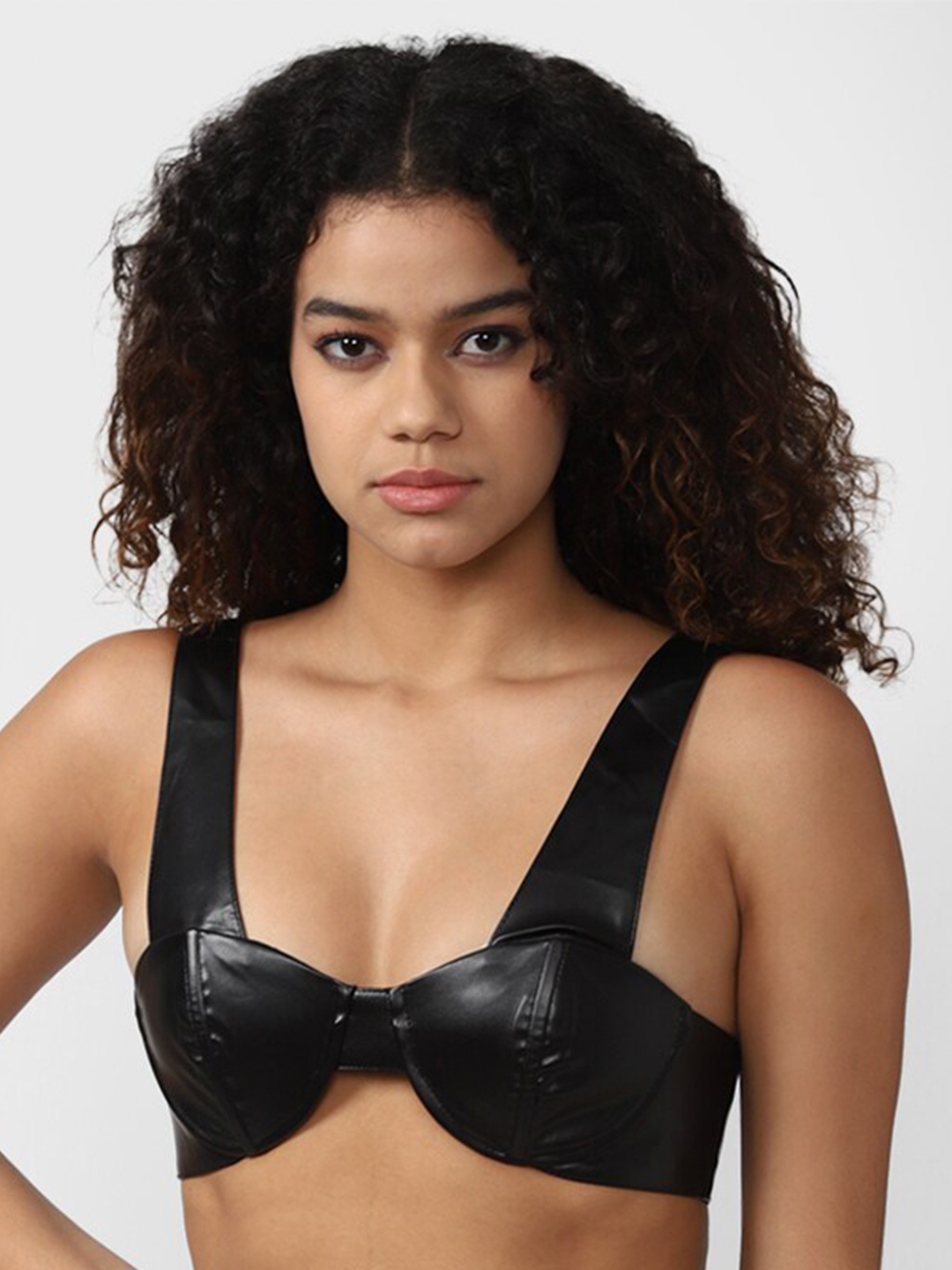 Buy Forever 21 Black Bralette Crop Top Tops For Women 20897554 Myntra