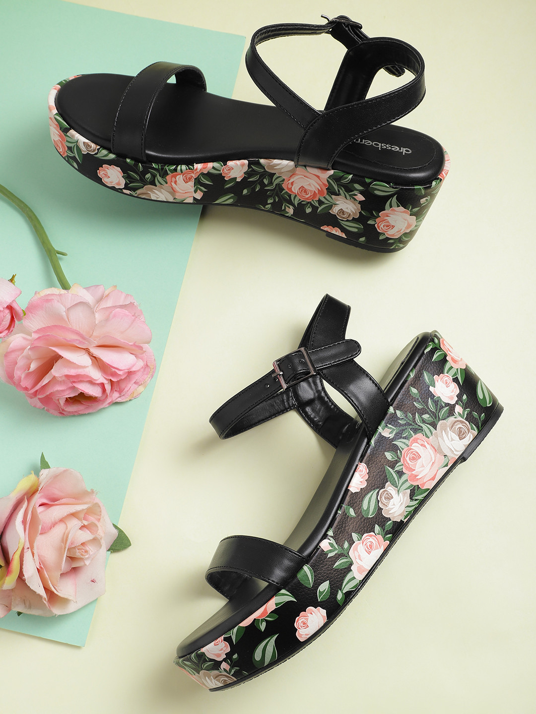 Buy DressBerry Floral Printed Printed Wedges - Heels for Women 20913884 ...