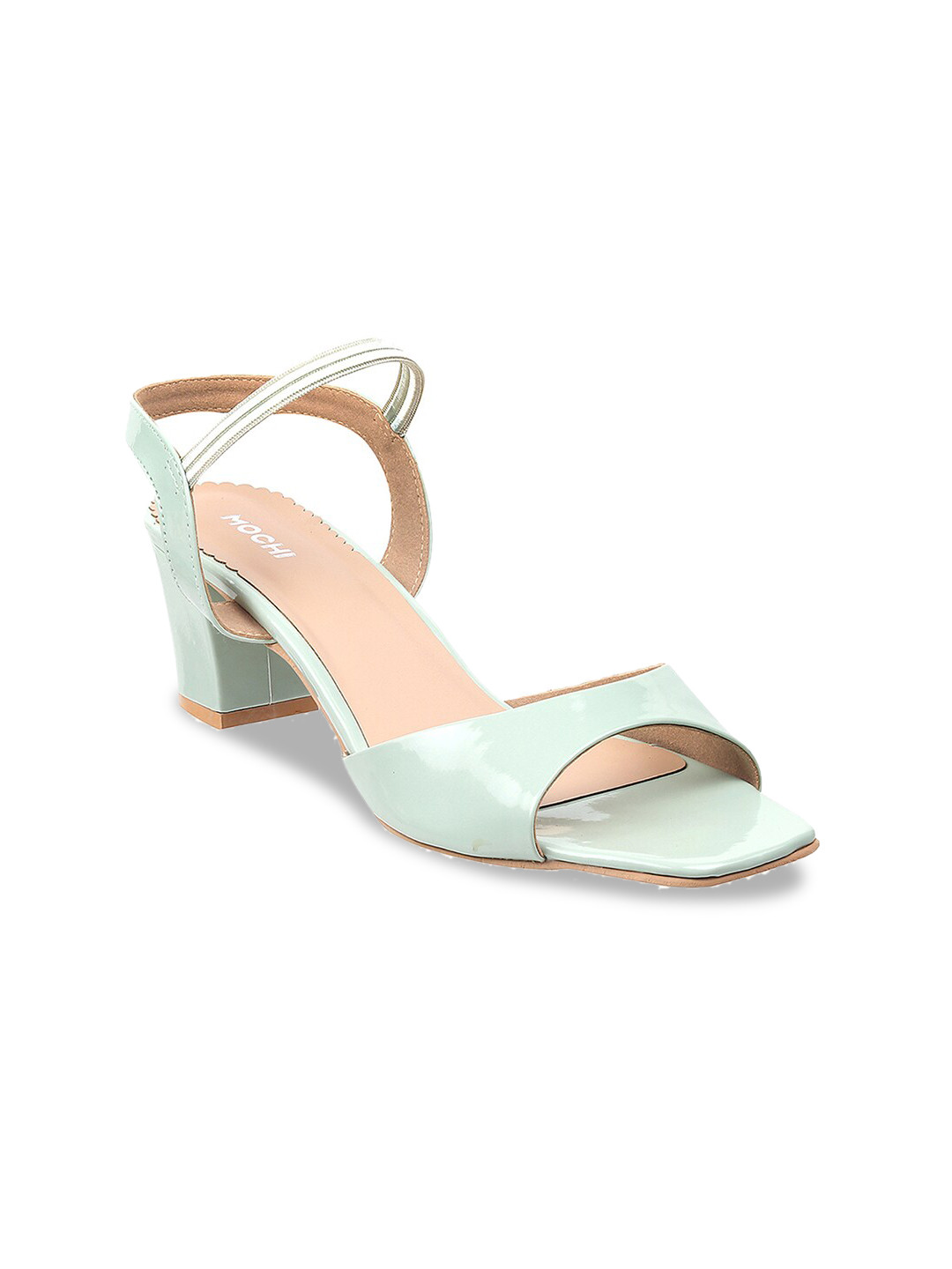 Buy Mochi Green Block Heels - Heels for Women 20922180 | Myntra