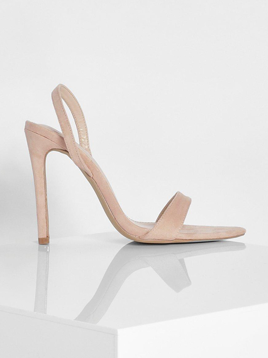 Buy Boohoo Nude Coloured Stiletto Heels - Heels for Women 20924838 | Myntra