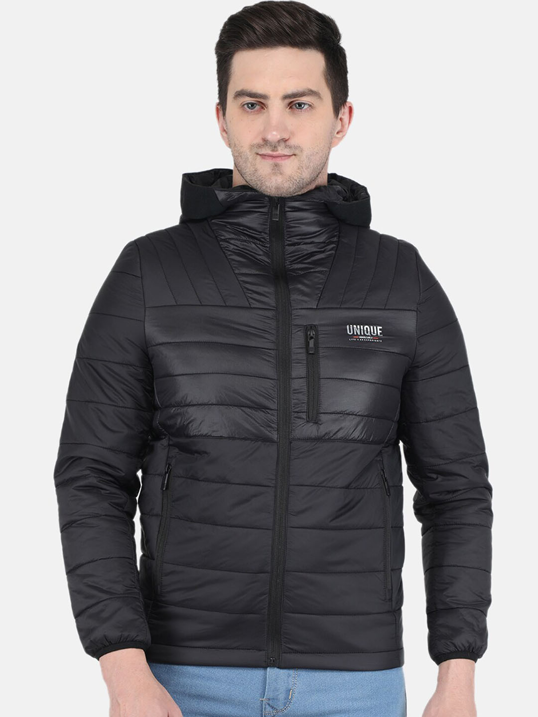 Buy Monte Carlo Men Black Padded Jacket - Jackets for Men 20940528 | Myntra