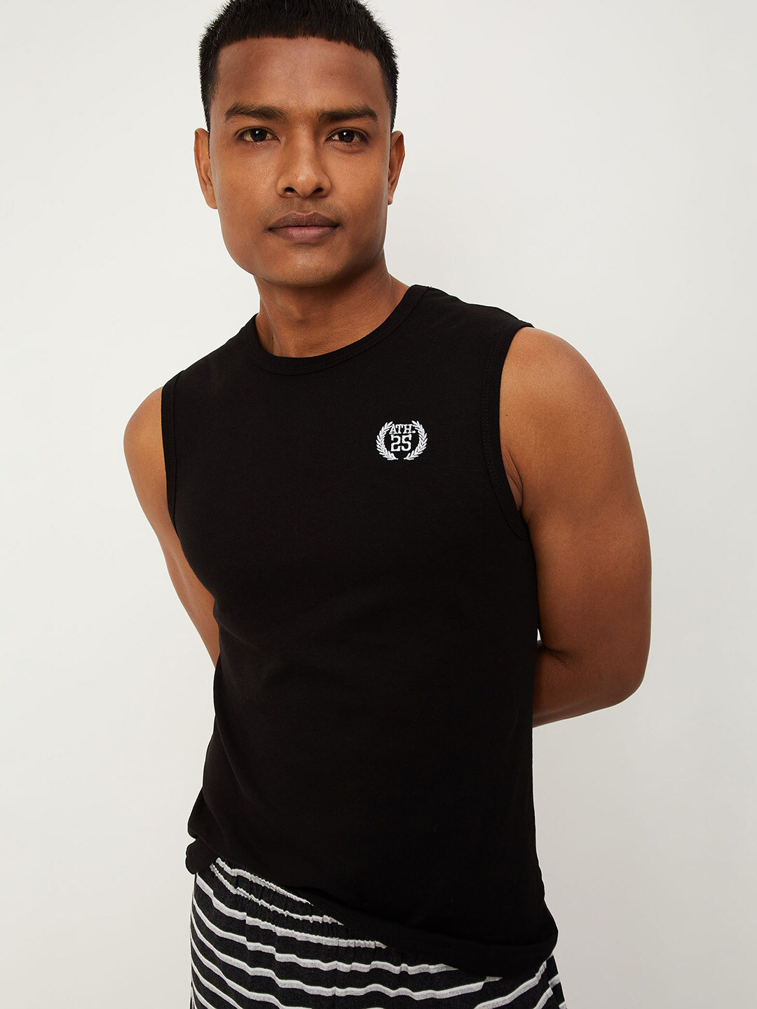 Buy Max Men Black Lounge Tshirts - Lounge Tshirts for Men 20961914 | Myntra