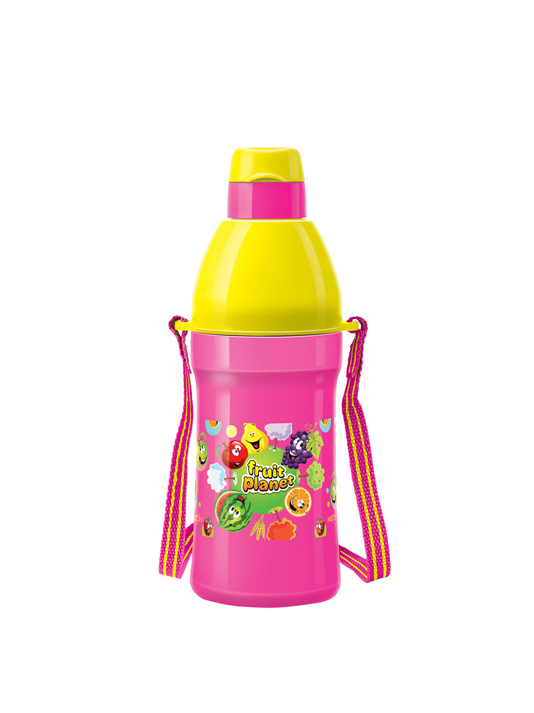 Buy Milton Kool Joy 400 Pink Printed Insulated Water Bottle With Straw Buy Milton Kool Joy 400 Pink Printed Insulated Water Bottle With Straw