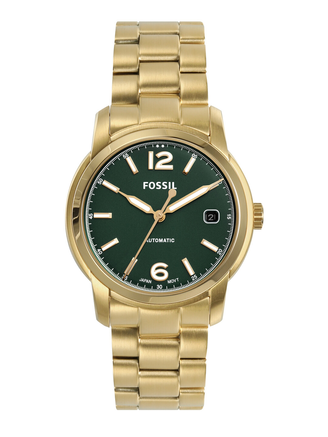 Buy Fossil Women Green Heritage Automatic Analogue Watch ME3235 ...