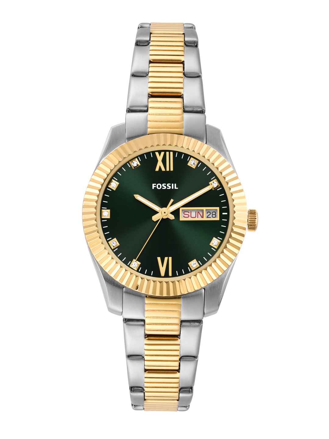 Buy Fossil Women Green Scarlette Analogue Watch ES5240 - Watches for ...
