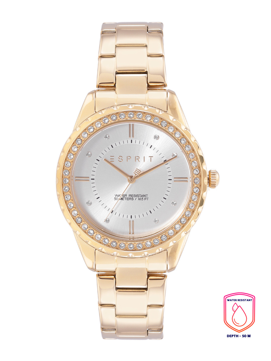 Buy ESPRIT Women Stainless Steel Bracelet Style Straps Analogue Watch ...