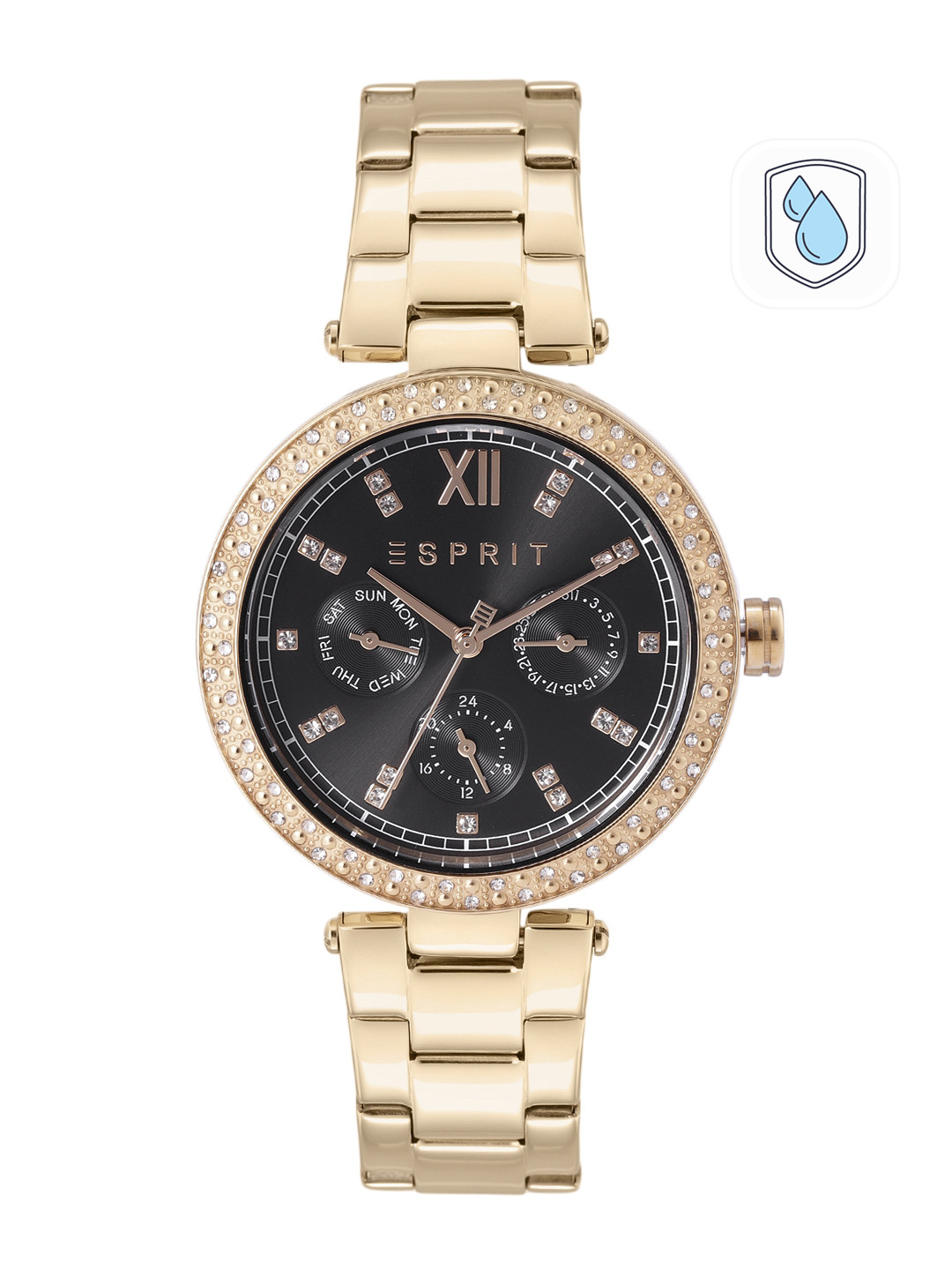 Buy ESPRIT Women Embellished Dial & Bracelet Style Straps Analogue ...