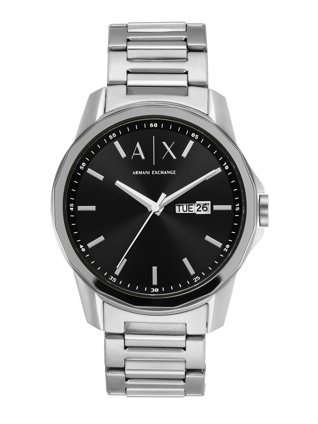 Buy Armani Exchange Men Black Analogue Watch AX1733 - Watches for Men ...
