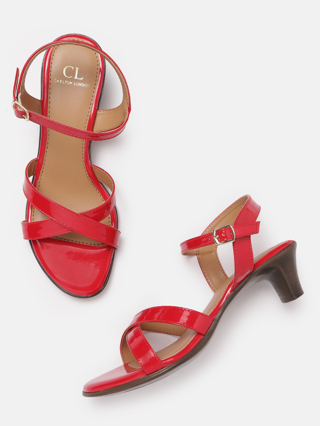 Buy Carlton London Block Heel Sandals - Heels for Women 20979234 | Myntra