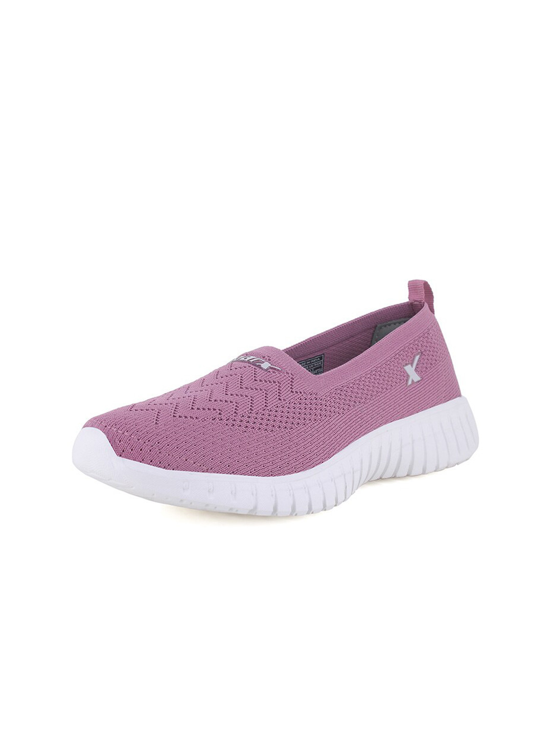 Buy Sparx Women Purple Textile Walking Non Marking Shoes - Sports Shoes ...
