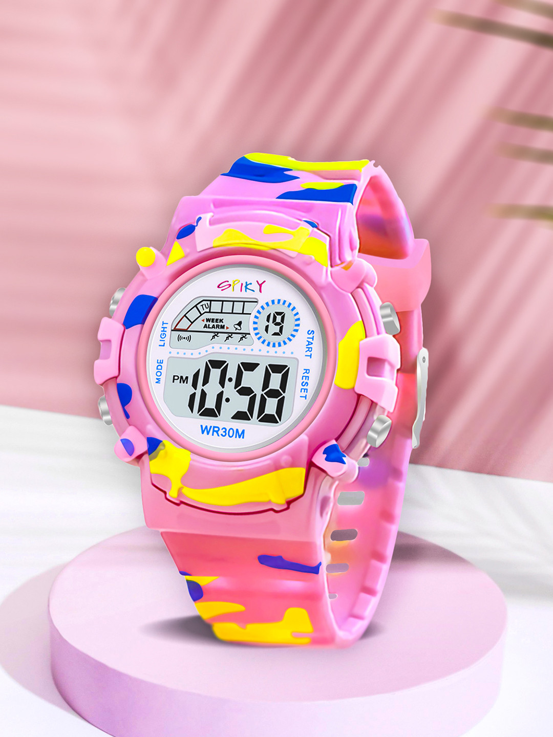 Buy Spiky Kids Digital Automatic Watch SPKEVA8 - Watches for Unisex ...